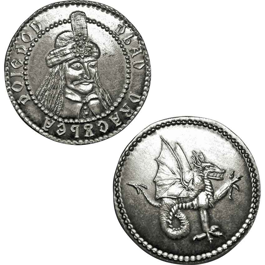 Vlad Dracula Silver 3-Ducat - GOT-74 - Medieval Collectibles