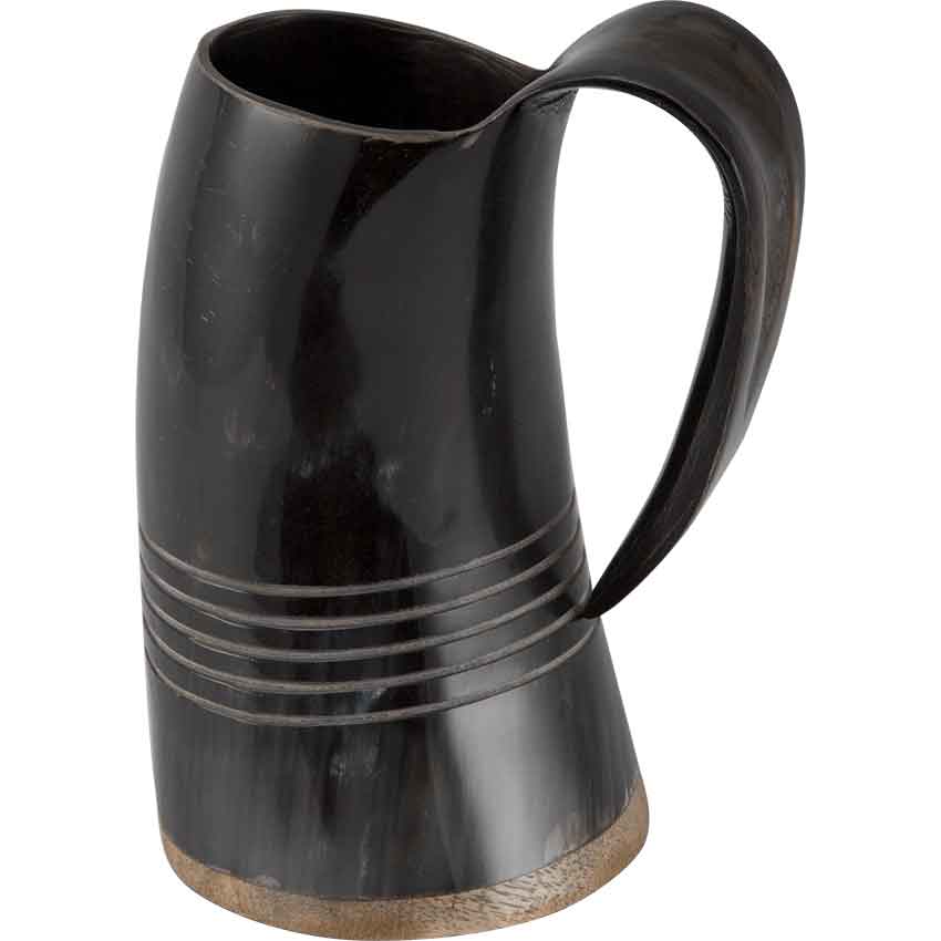 Valknut Horn Tankard - HW-700496 - Medieval Collectibles