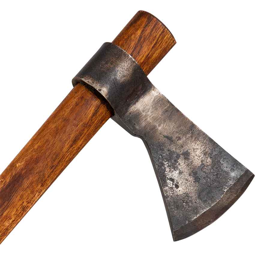 Short Norse Throwing Axe - HW-700891 - Medieval Collectibles