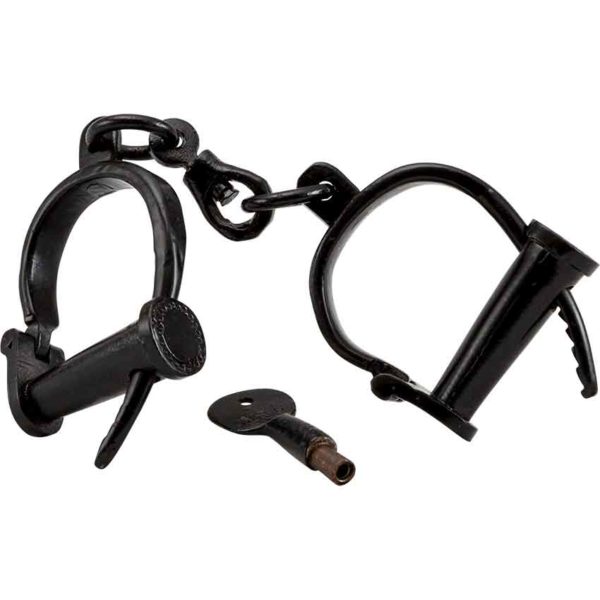 Dark Dungeon Handcuffs - HW-701247 - Medieval Collectibles