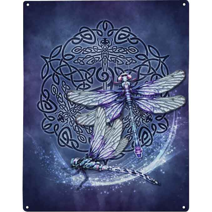 The Dragon Slayer Fantasy Metal Sign - LD-10079 - Medieval Collectibles