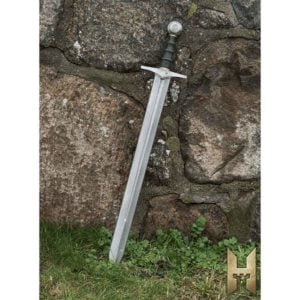 Knightly LARP Sword - Steel - 87 cm