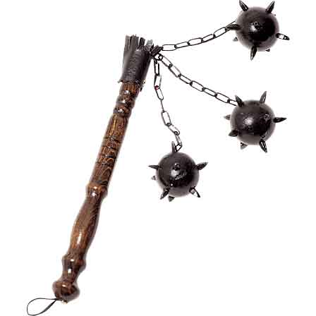 Small Three Ball Medieval Flail - ME-0045 - Medieval Collectibles