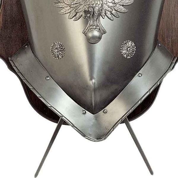 Heraldic Eagle Breastplate with Two Decorative Swords Wall Plaque - ME ...