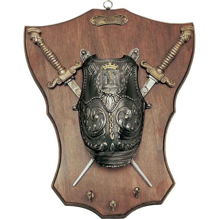 Arms & Armour Display Plaques - Medieval Collectibles