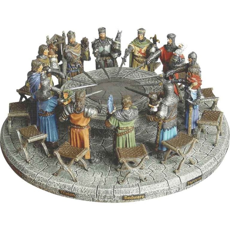 Knights of the Round Table Statue - WU-1447 - Medieval Collectibles