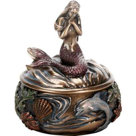 Mermaid Trinket Box - SC9153 - Medieval Collectibles