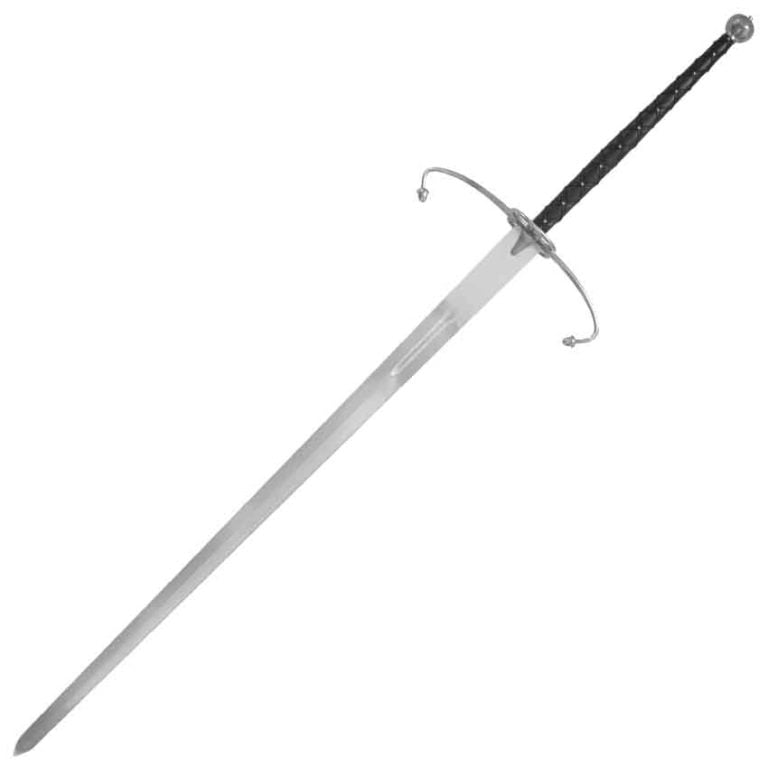 Silver Claymore Sword - ZS-901070-SL - Medieval Collectibles