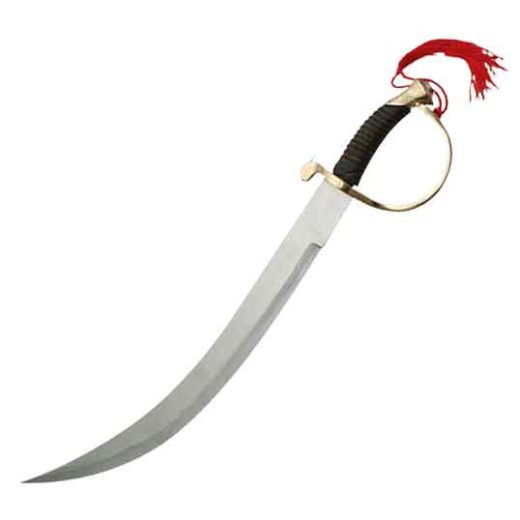 Mermaid Basket Hilt Pirate Saber - NP-L-5549 - Medieval Collectibles