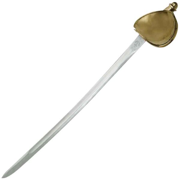 Mermaid Basket Hilt Pirate Saber - NP-L-5549 - Medieval Collectibles