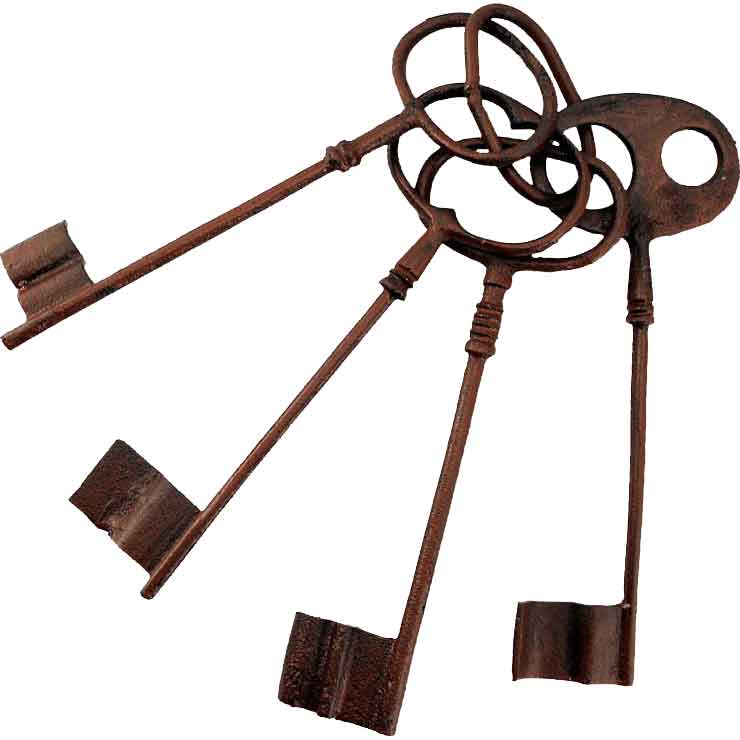 Dungeon Keys and Key Sets - Medieval Collectibles