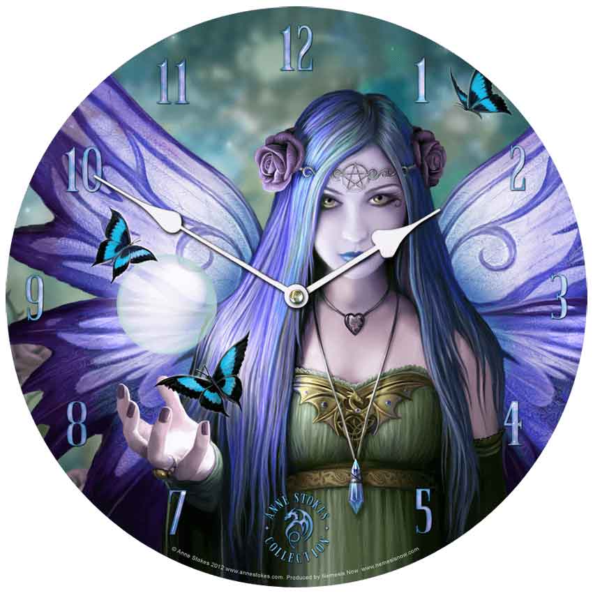 Fairy Clocks and Faerie Wall Clocks - Medieval Collectibles