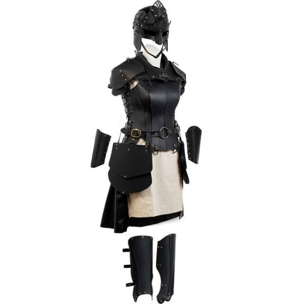 Dark Elf Mens Outfit, Leather Armour - Medieval Collectibles