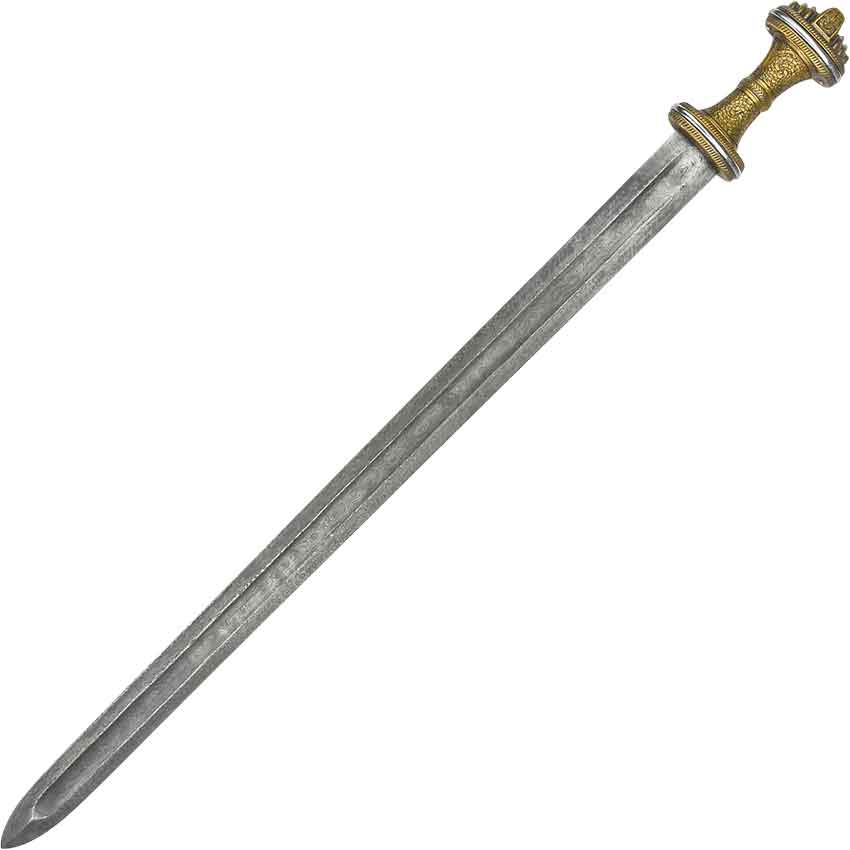 Layered-Steel Fetter Lane Saxon Sword