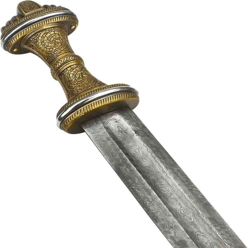 Layered-Steel Fetter Lane Saxon Sword