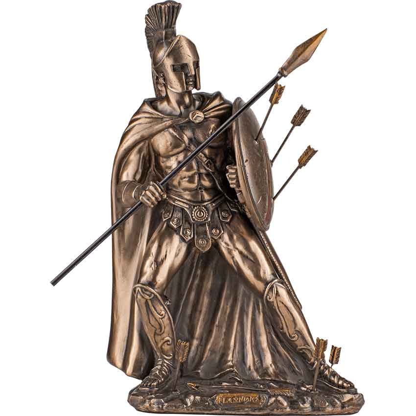Apollo with Bow and Shield Statue - WU-1633 - Medieval Collectibles