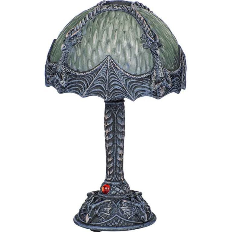 Dragon Shade Table Lamp - CC13431 - Medieval Collectibles