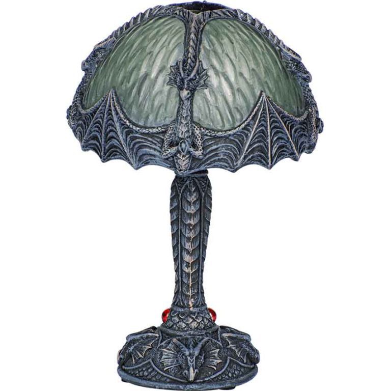 Dragon Shade Table Lamp - CC13431 - Medieval Collectibles
