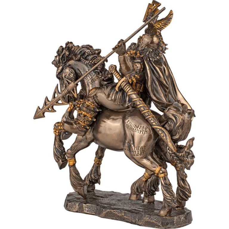 Odin and Sleipnir Statue - CC8430 - Medieval Collectibles