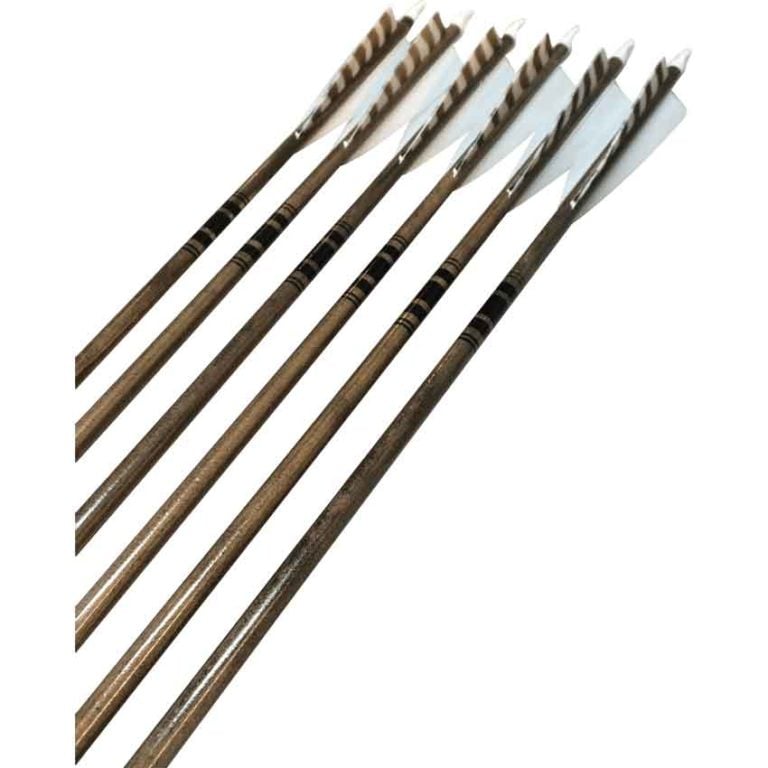 Classic Traditional Arrows - 6 Pack