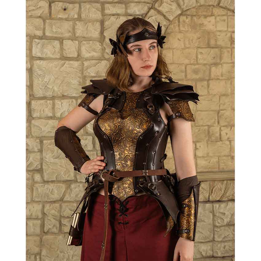 Medieval Leather Armor Women