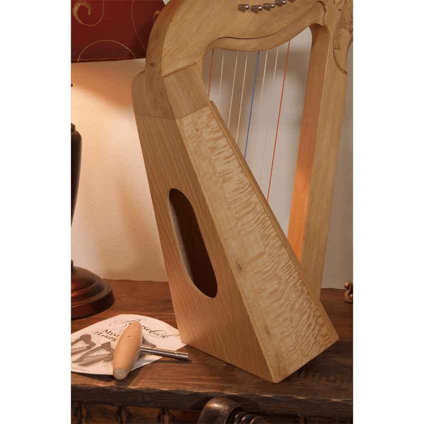 8 String Lacewood Parisian Harp