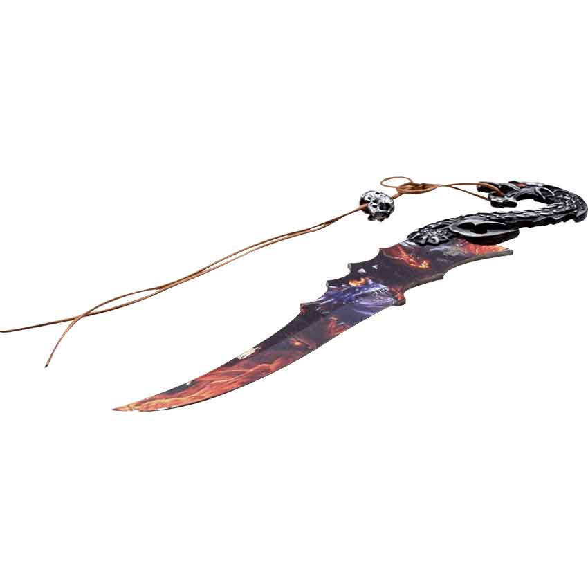 Dragon Fantasy Dagger with Display Stand