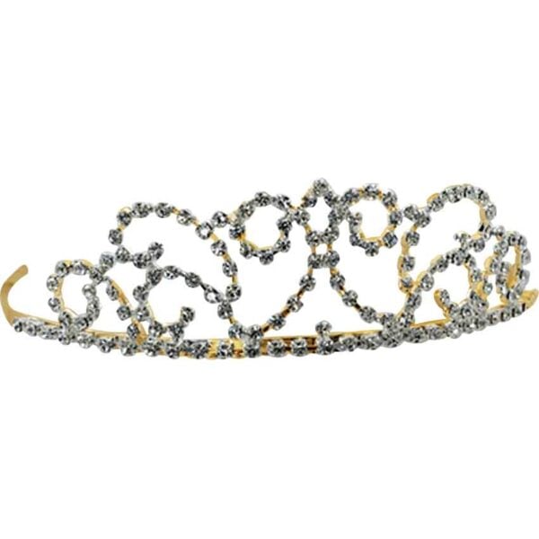 Curl Rhinestone Tiara
