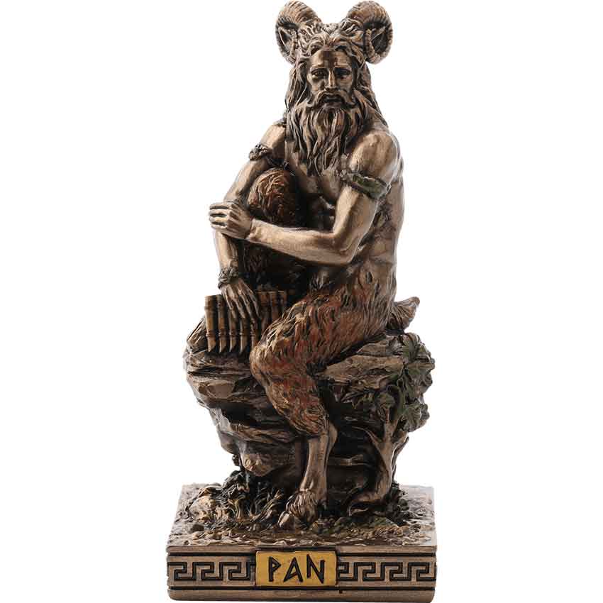 Pan Greek God Statue