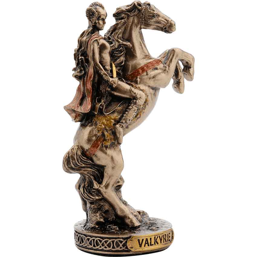 Bronze Valkyrie Norse Goddess Statue