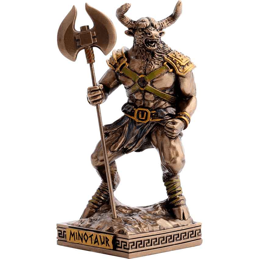 Greek Minotaur Statue