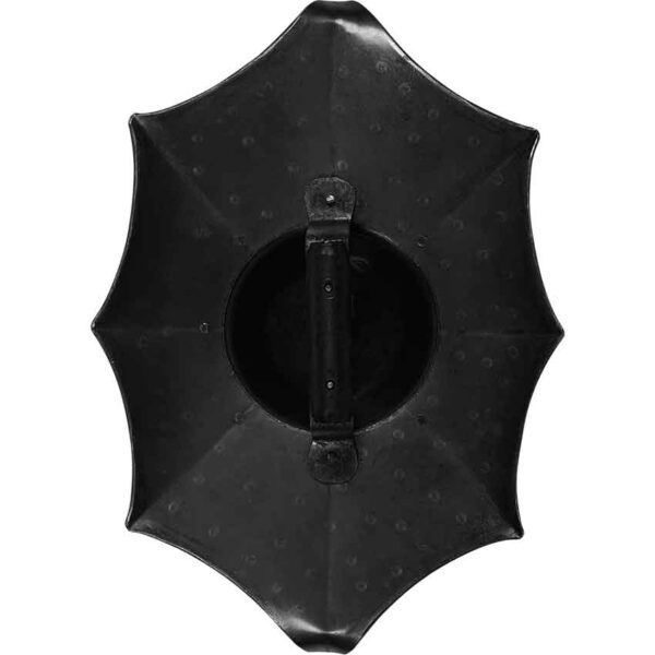 Black Steel Medieval Talhoffer Buckler