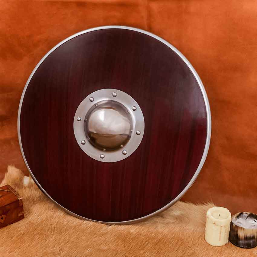 Wooden Viking Warrior Shield