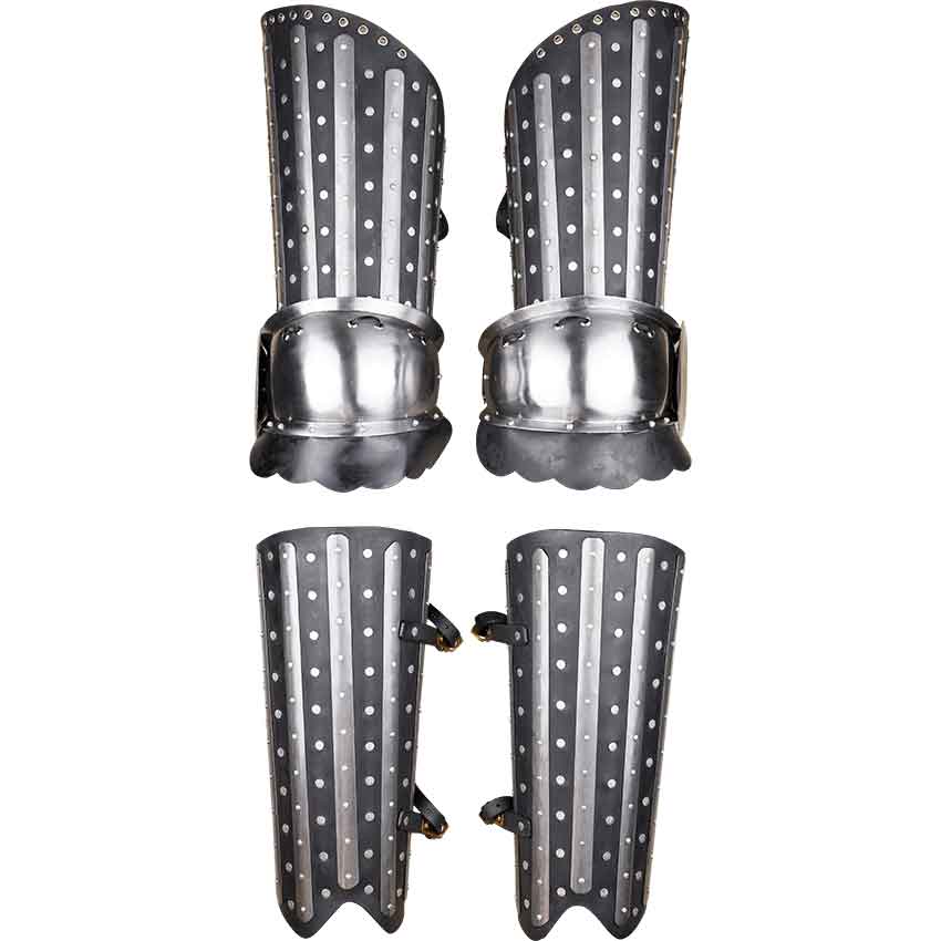 Splint Leg Armour Set - Black