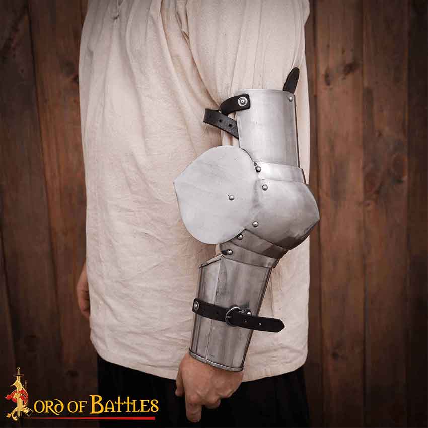 Medieval Italian Steel Vambraces