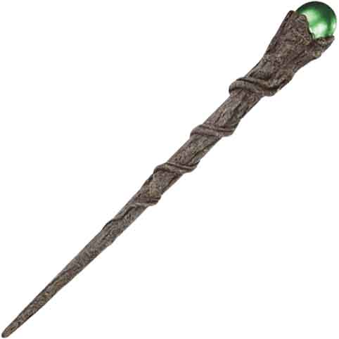 Emerald Woodland Magic Wand