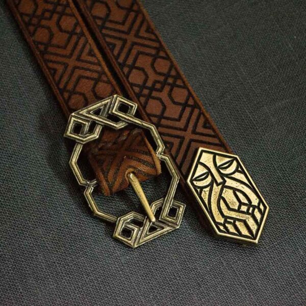 Dwarven Knot Belt Buckle