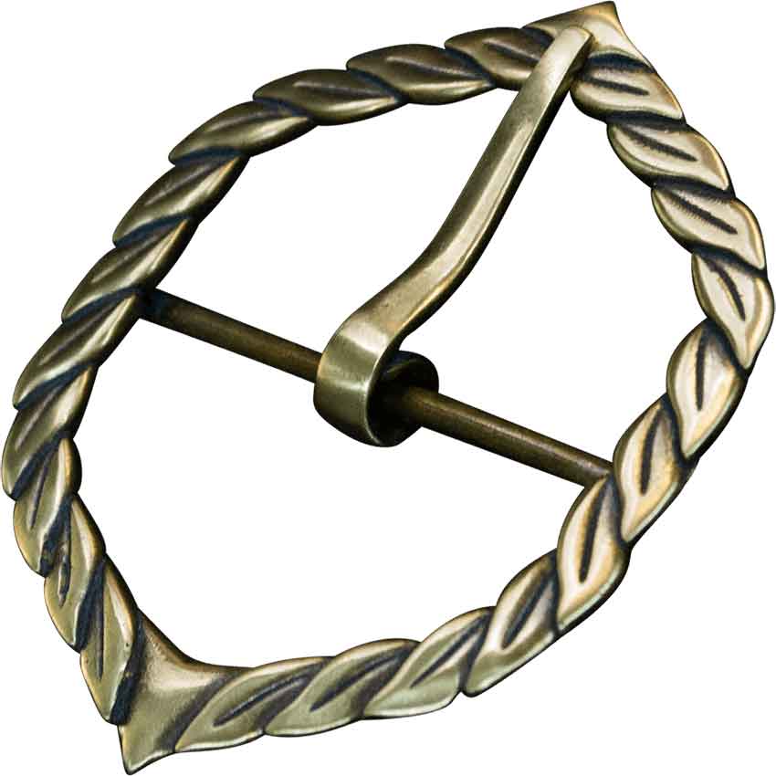 Halfling Brass Belt Buckle - Large