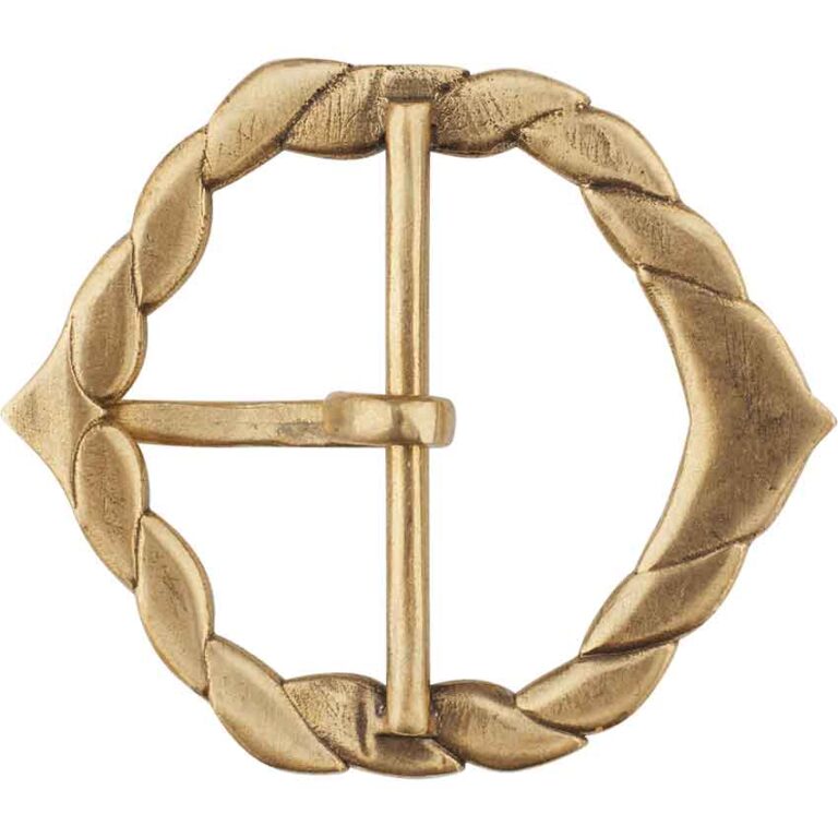 Halfling Brass Belt Buckle - Small