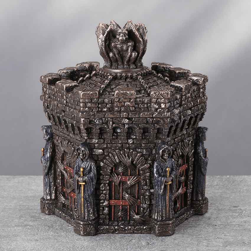 Bronze Warden of Souls Trinket Box