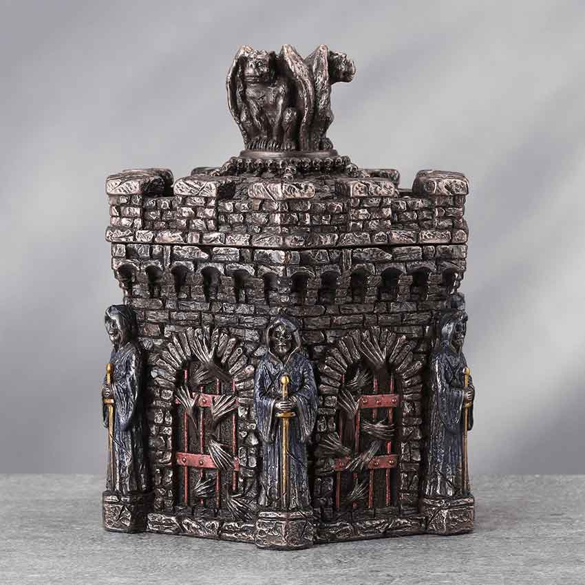 Bronze Warden of Souls Trinket Box