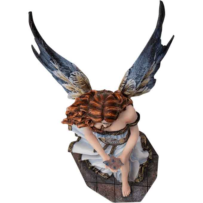 Blue Flame Fairy Statue