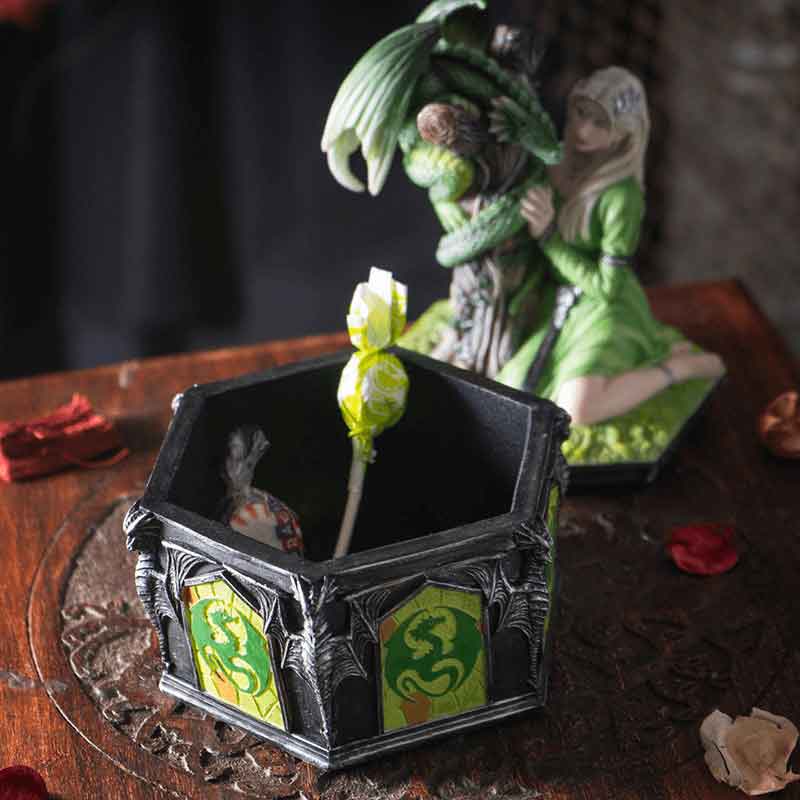 Summer Dragon Companion Trinket Box
