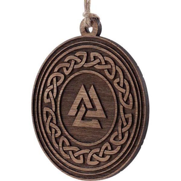 Viking Valknut Christmas Ornament