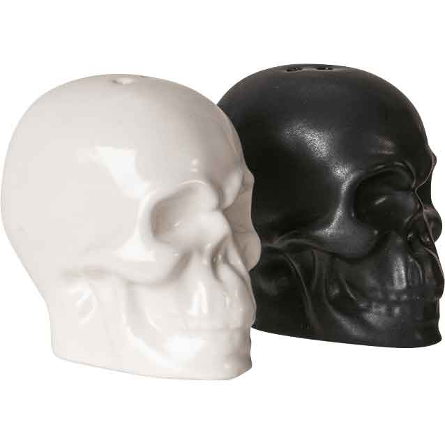 Salt And Pepper Skull Shakers
