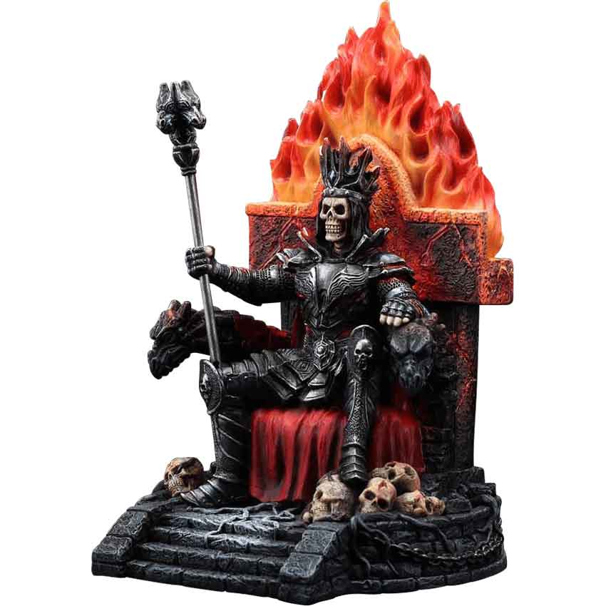 Infernal Skeleton King Statue