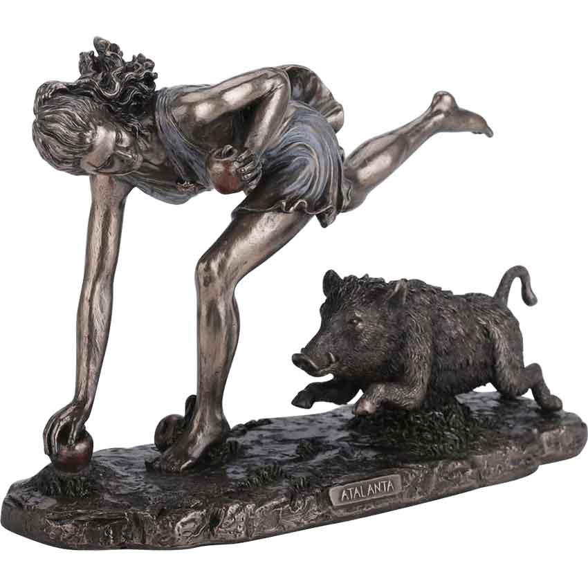 Bronze Atalanta of Arcadia Statue
