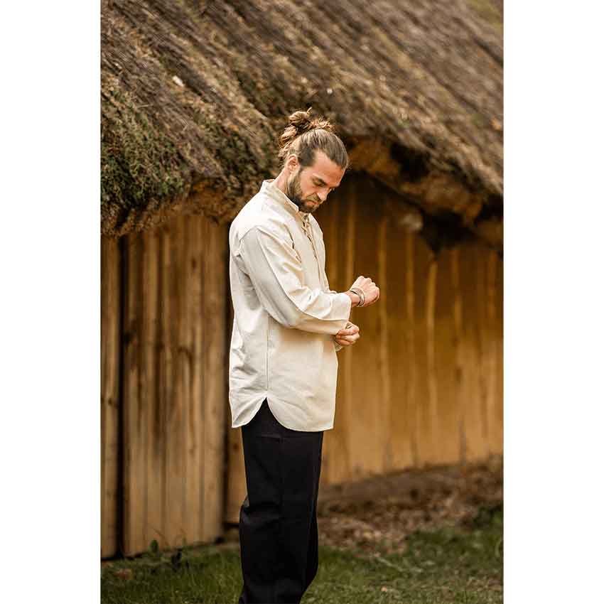 Ansbert Medieval Shirt - Natural