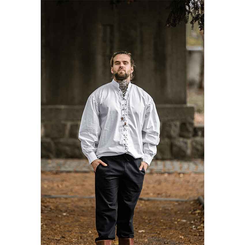 Dagwin Medieval Shirt - White