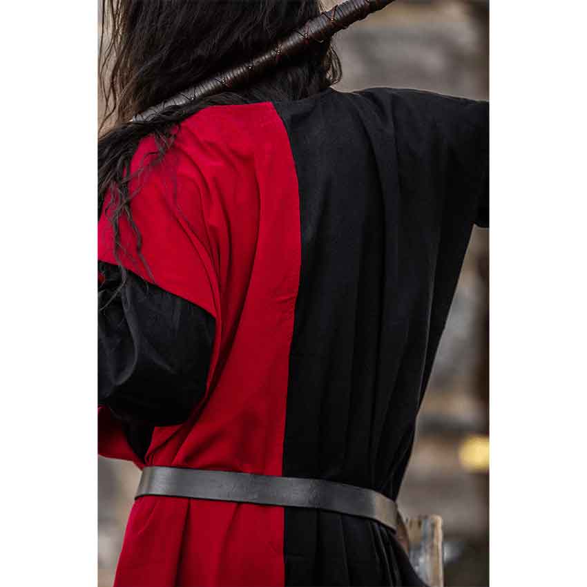 Frederick Two Color Tabard - Black and Red